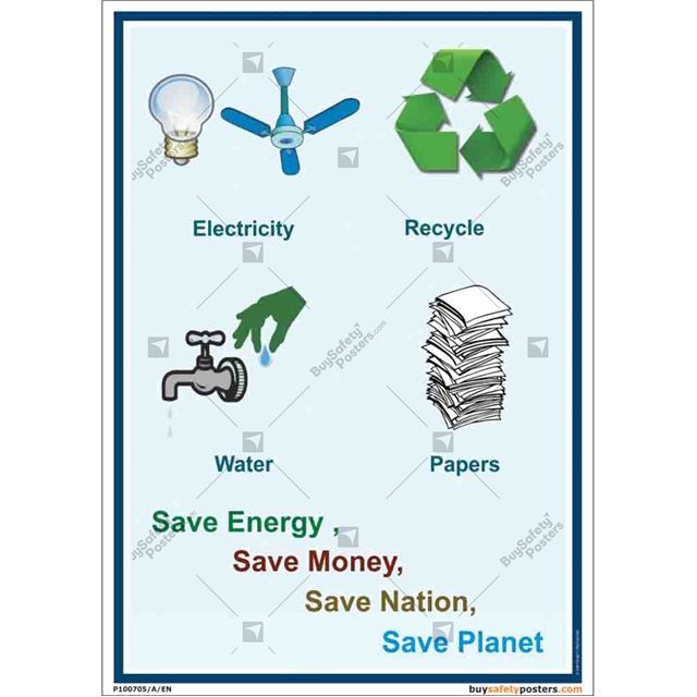 Energy Saving Posters
