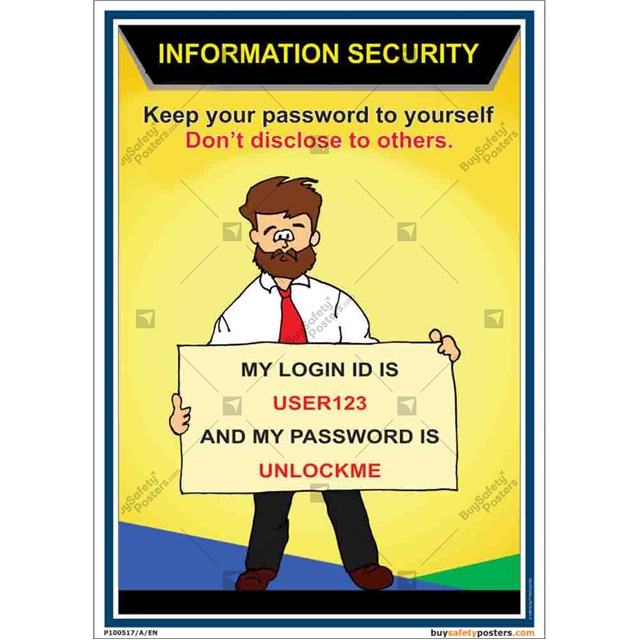 Information Security Posters Password