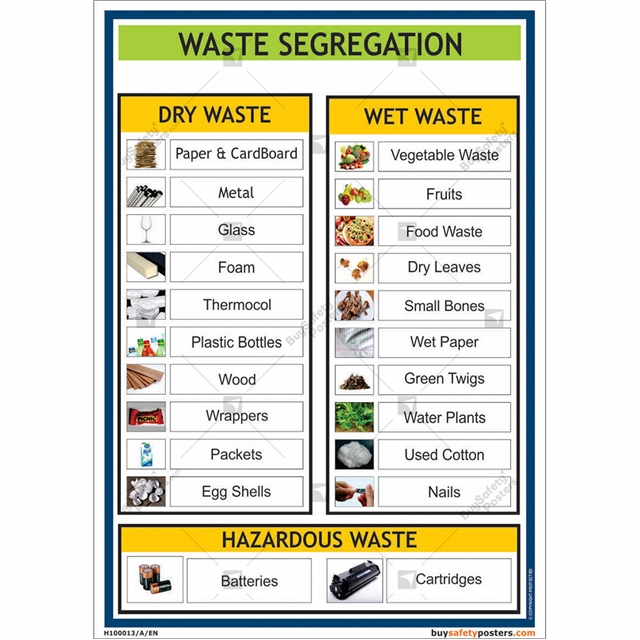 What Is The Segregation Table For Hazardous Materials In Construction ...