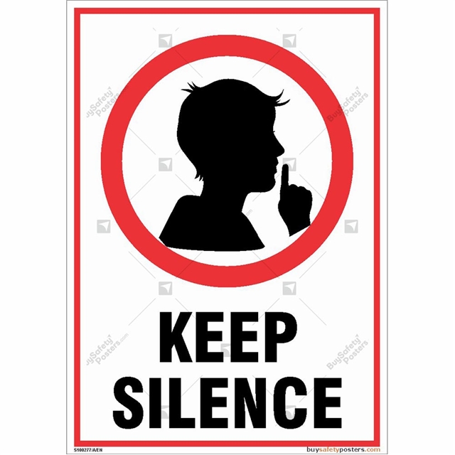Keep Silence Symbol