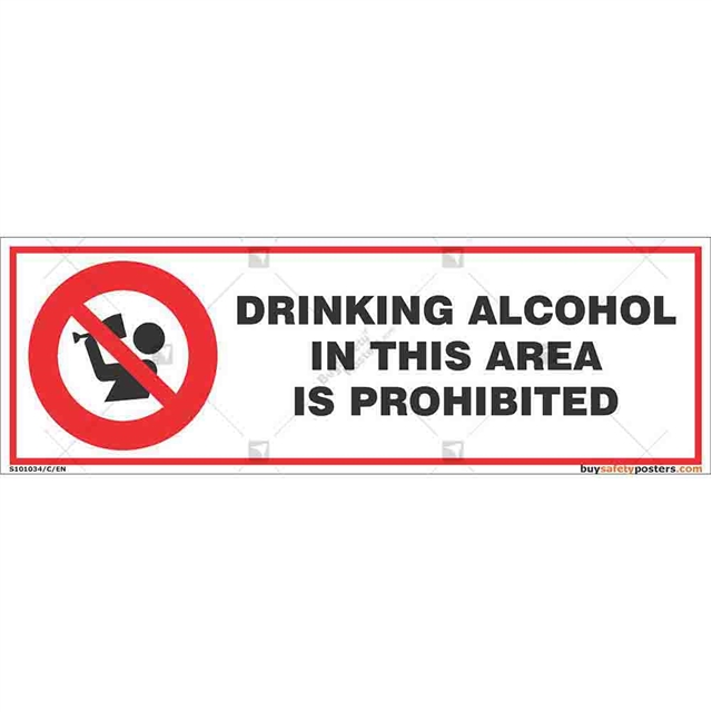 Alcohol Prohibition Signs