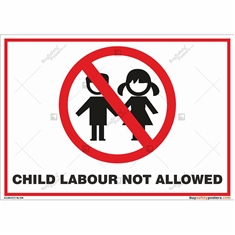 Kids Not Allowed Sign | Buysafetyposters.com