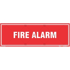 Fire Alarm Identification Board in local language as visual solutions ...