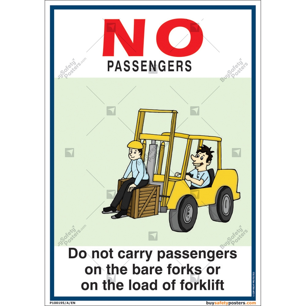 Heavy Equipment Safety Poster