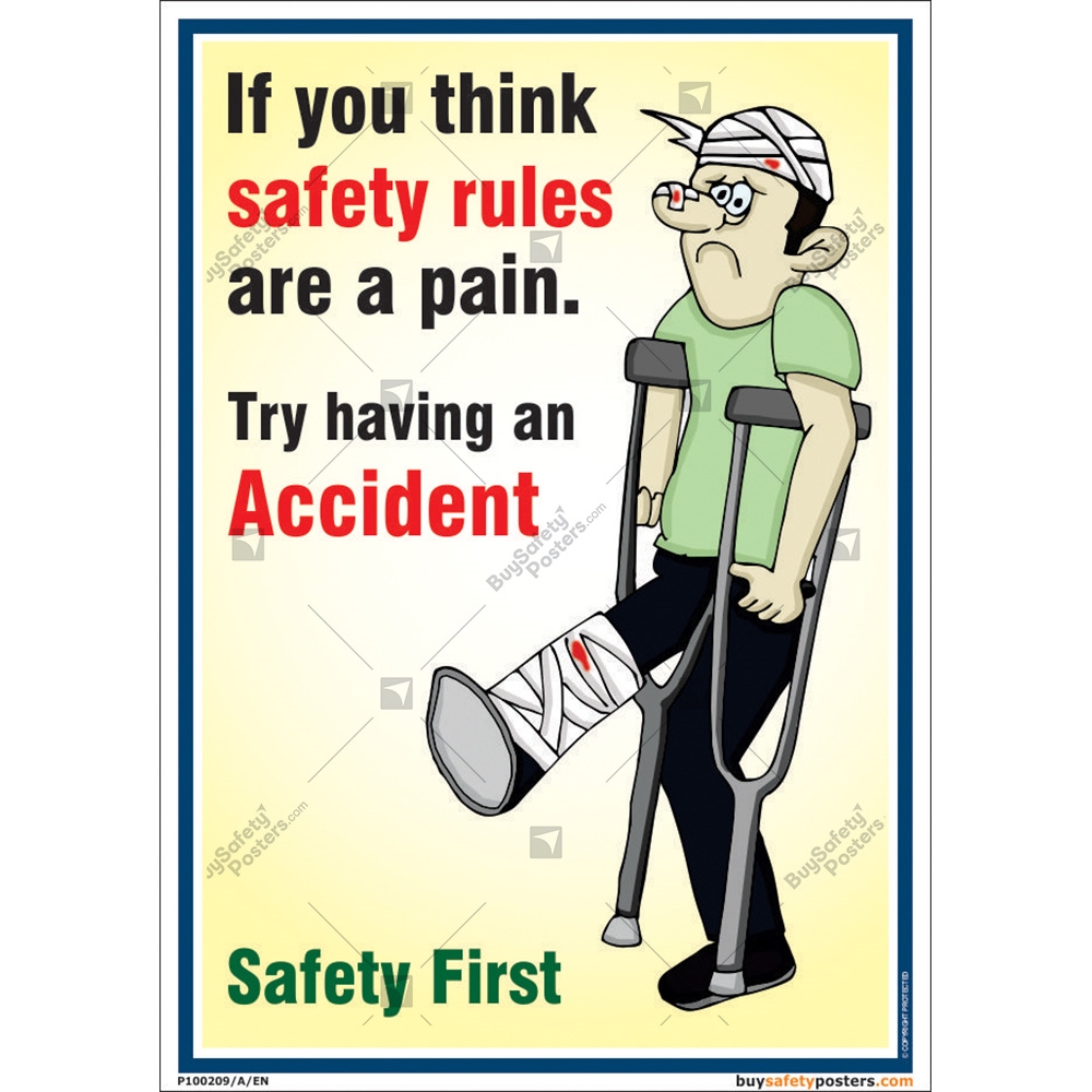 Safety First Posters