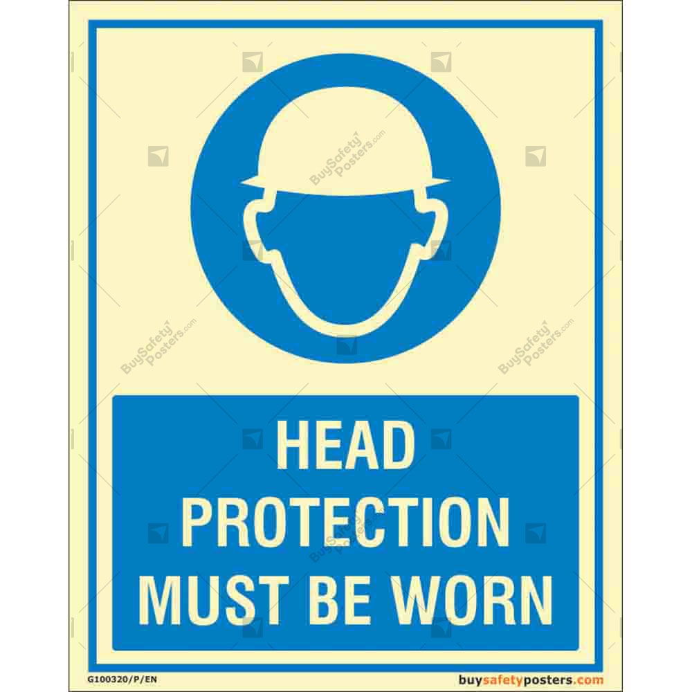 Head Protection Sign