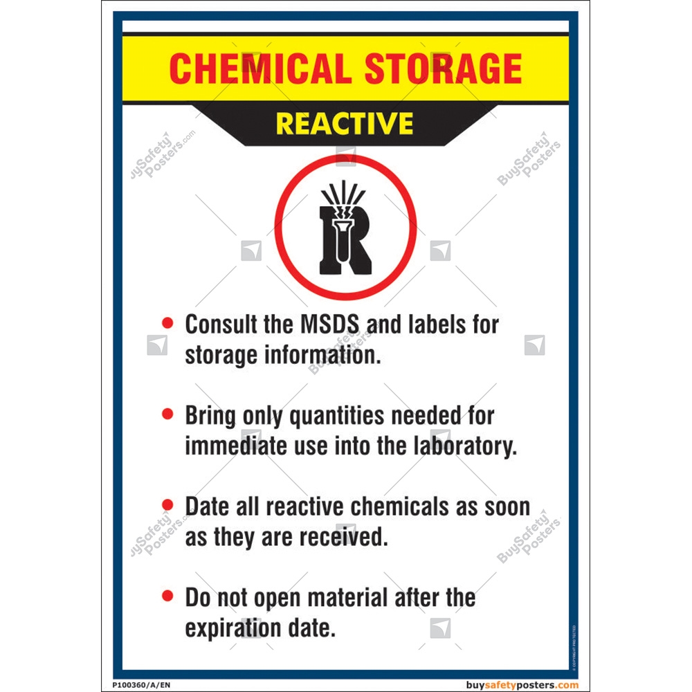 Chemical Safety Poster Shop Safety Poster Shop