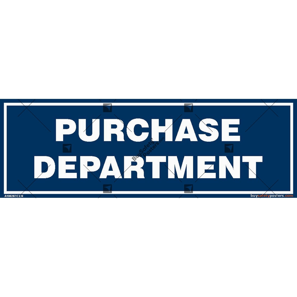Purchase Department Images