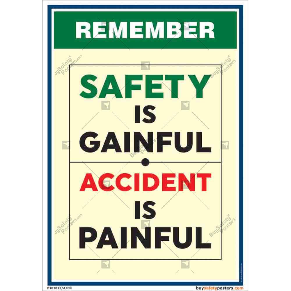 Inspirational Safety Posters