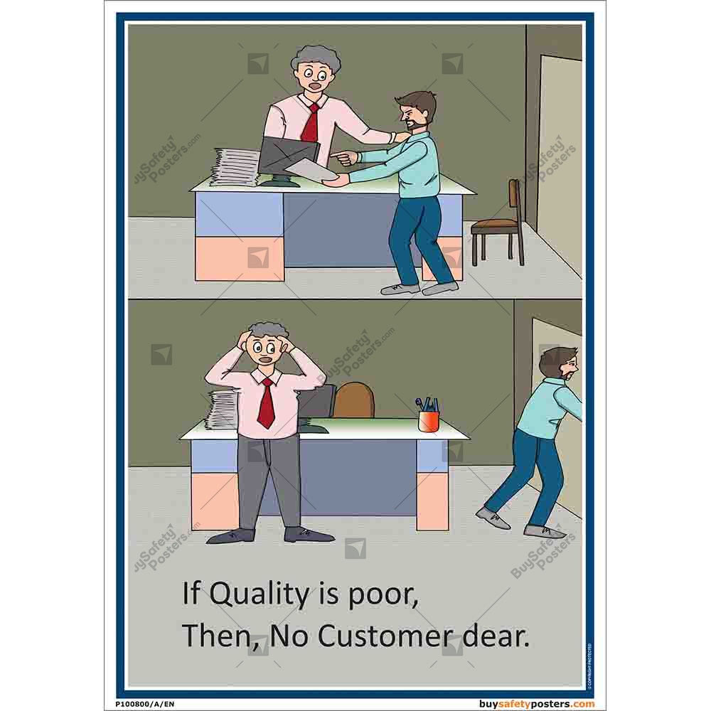 Quality Improvement Quality Cartoon Posters