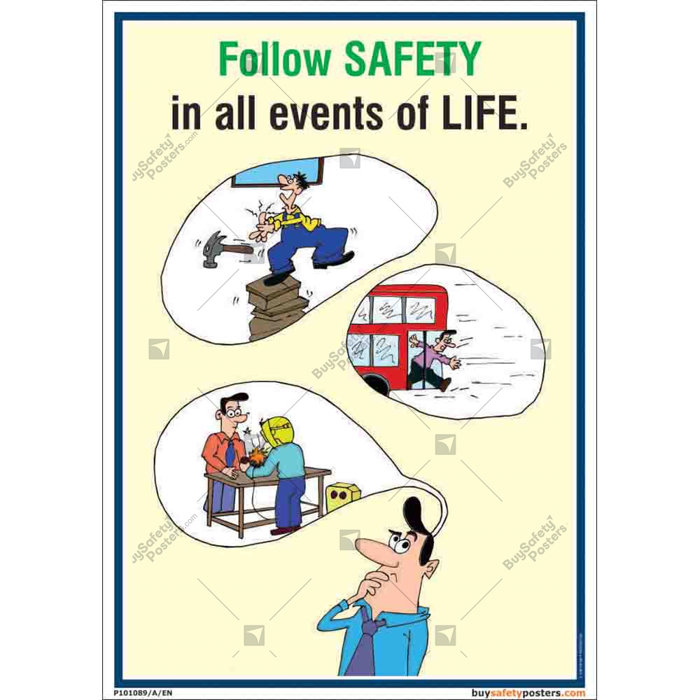 Industrial Safety Posters In Hindi