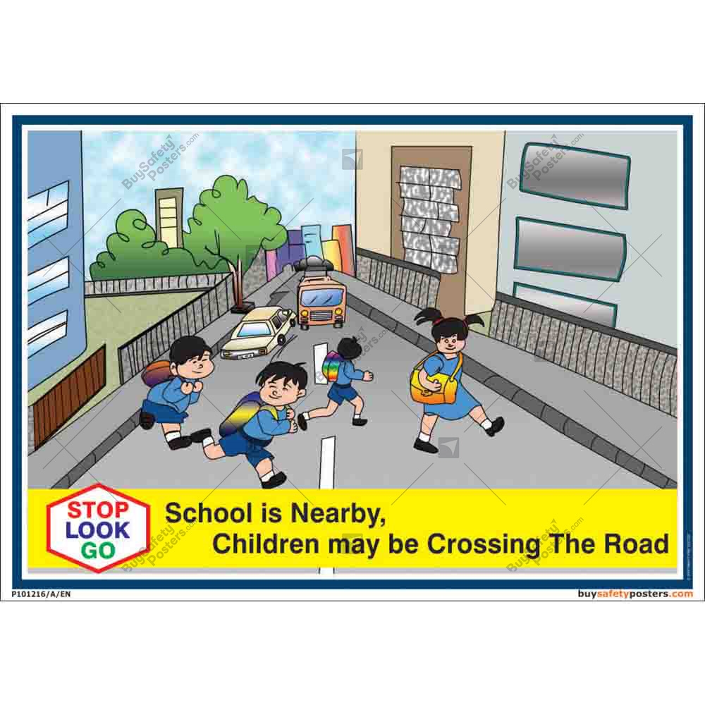 Posters On Road Safety For Children