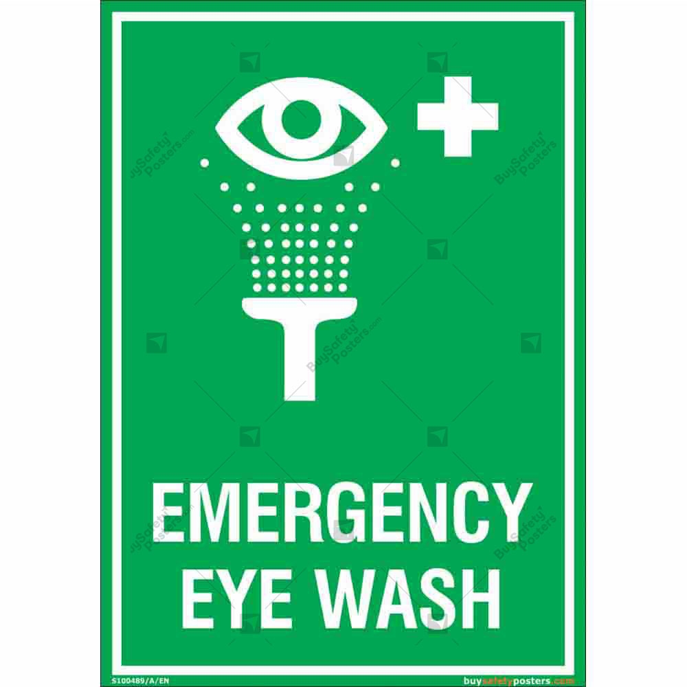 Eye Wash Sign