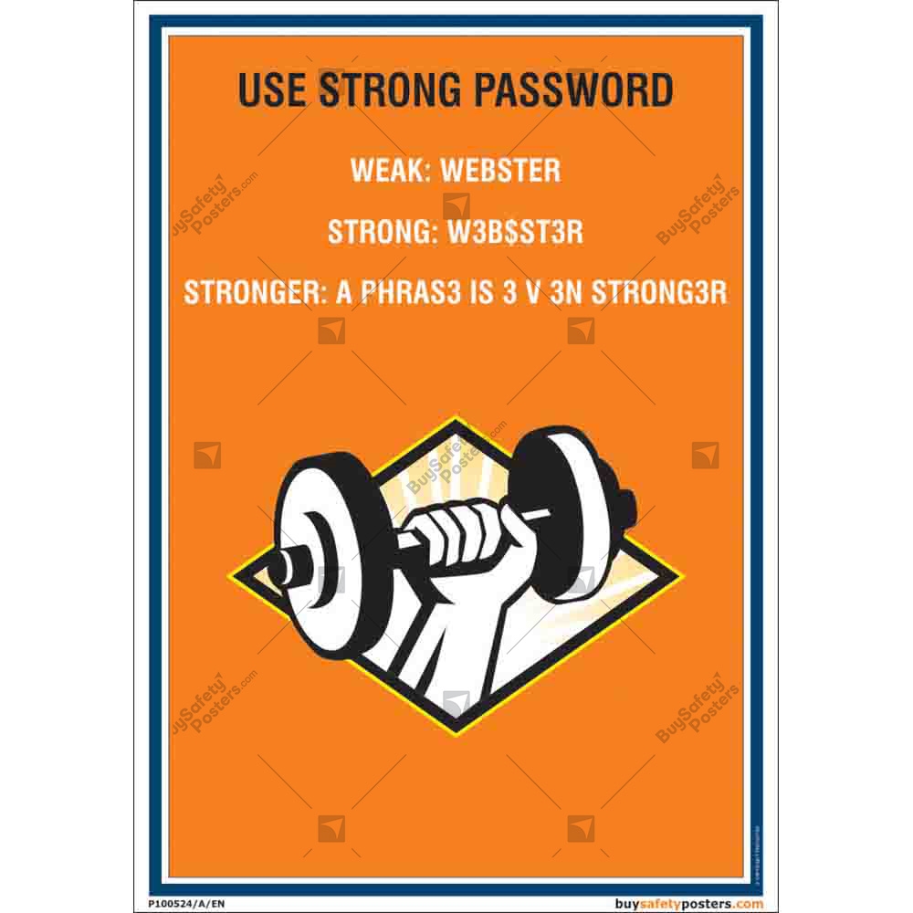 Password Security Poster