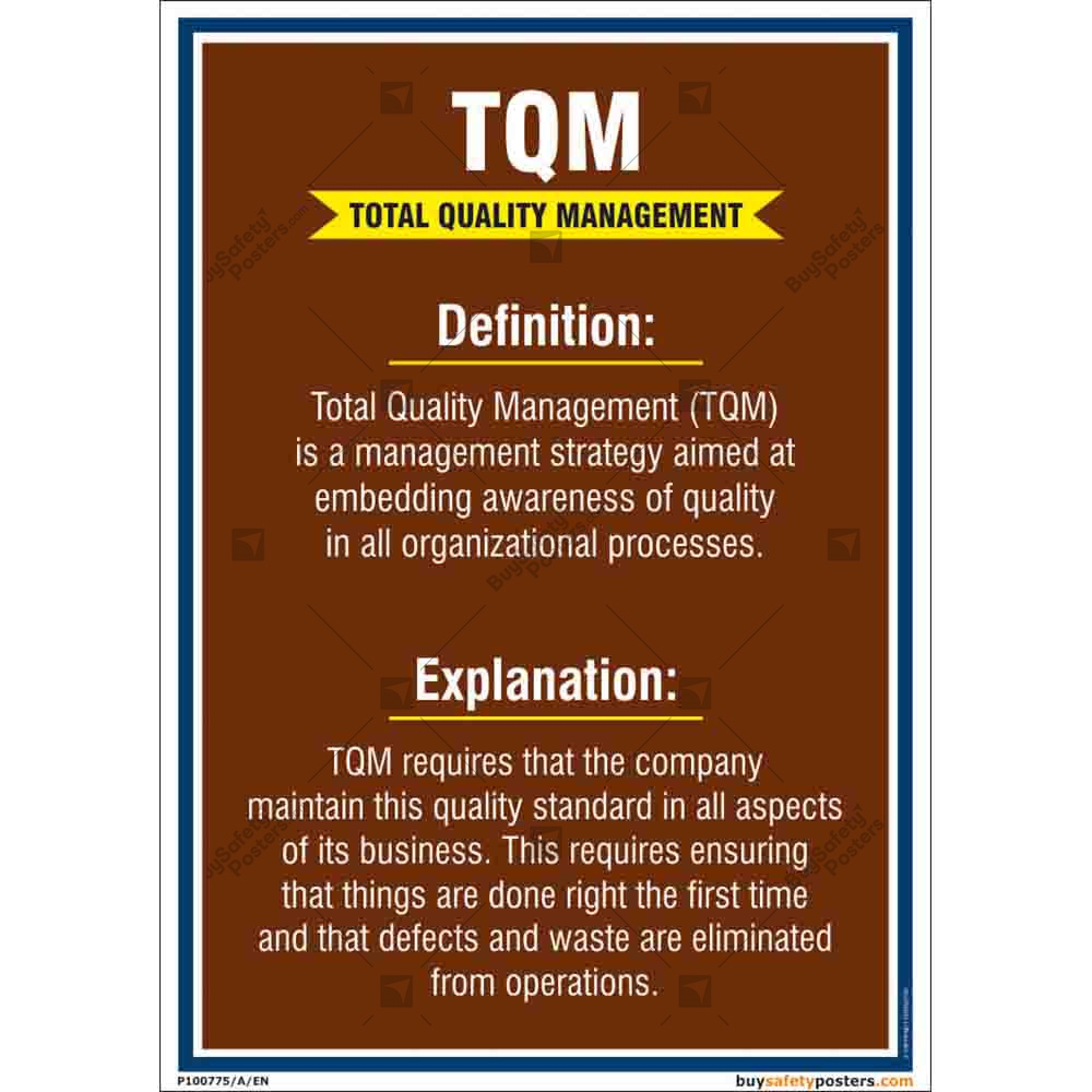 Quality Control Slogan Posters