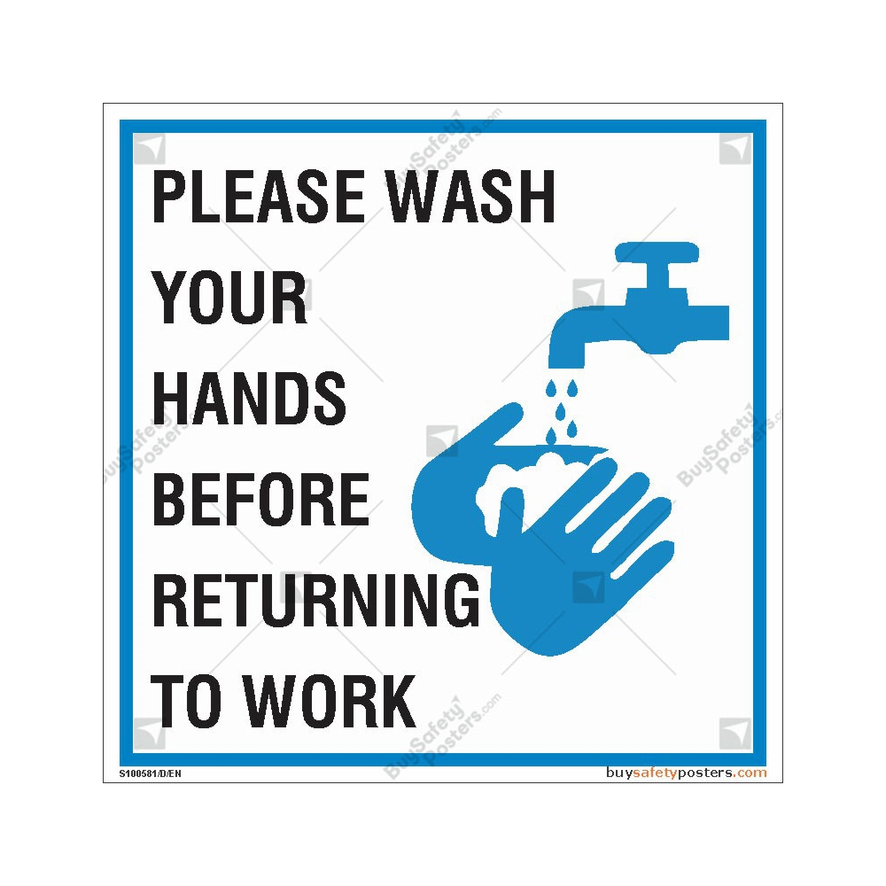 Wash Your Hands Sign Printable