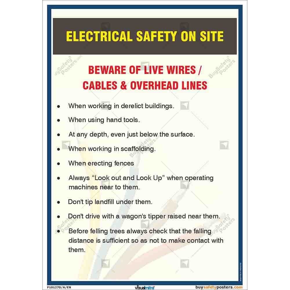 Electricity Safety Posters