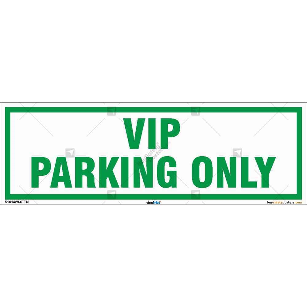 Vip Parking Sign Parking Signs – Free Signs