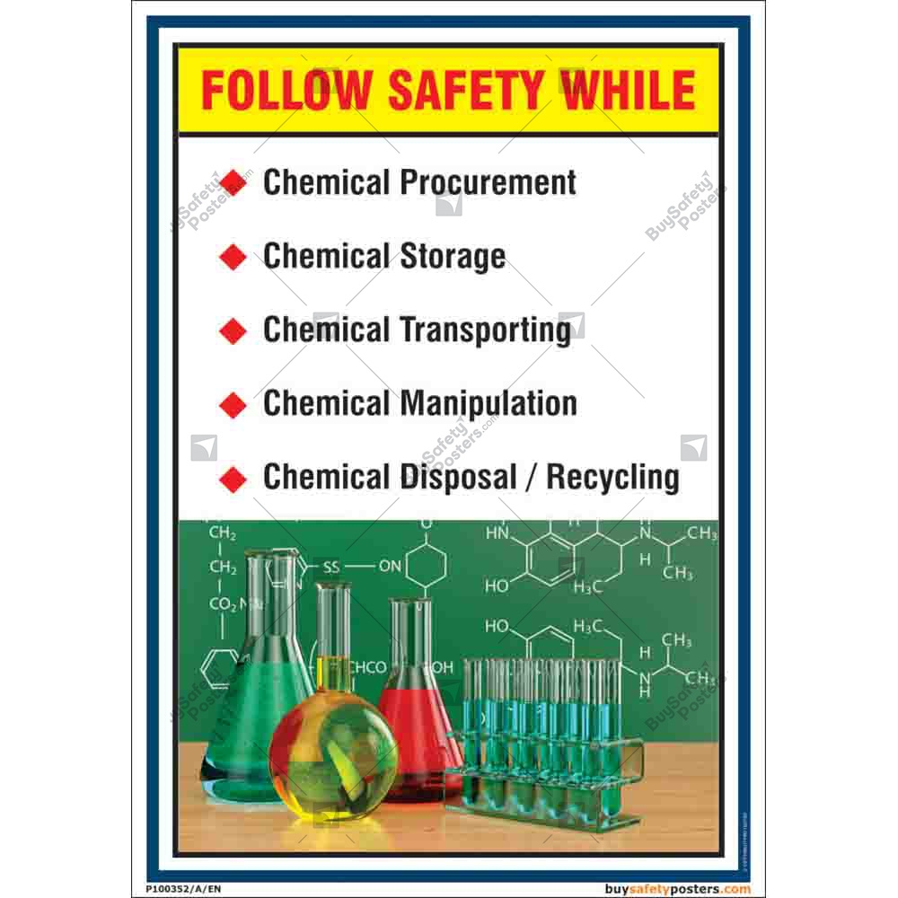 Chemistry Lab Safety Poster