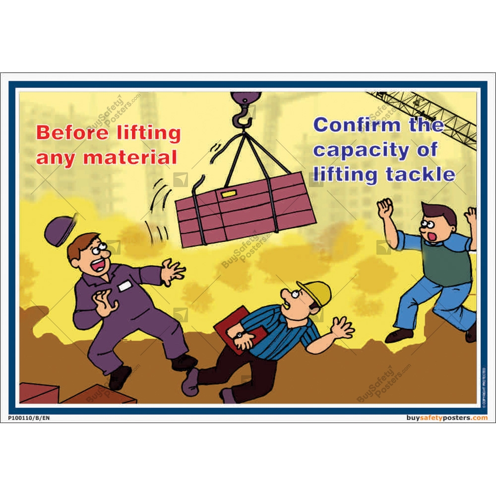 Crane Safety Posters Safety Poster Shop Safety Posters Crane