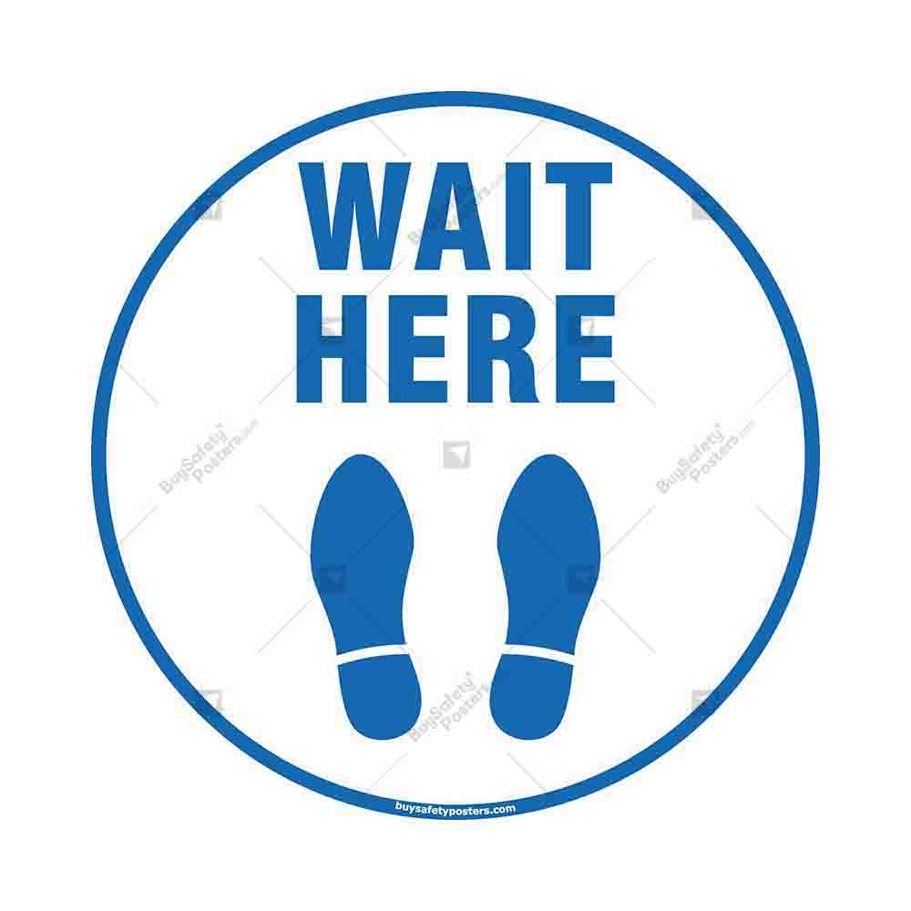 Shop floor signs related to foot markers for your shopfloor Buysafetyposters