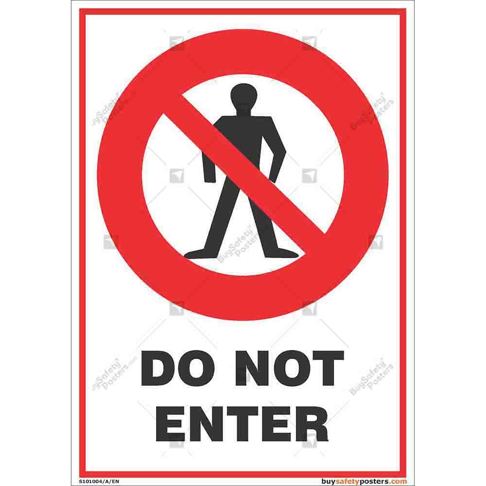 Do Not Enter Sign