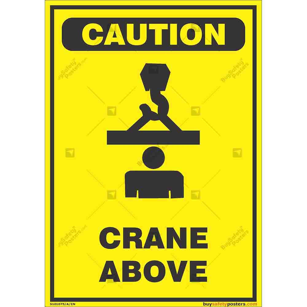 Crane Safety Posters Safety Poster Shop Safety Posters Crane