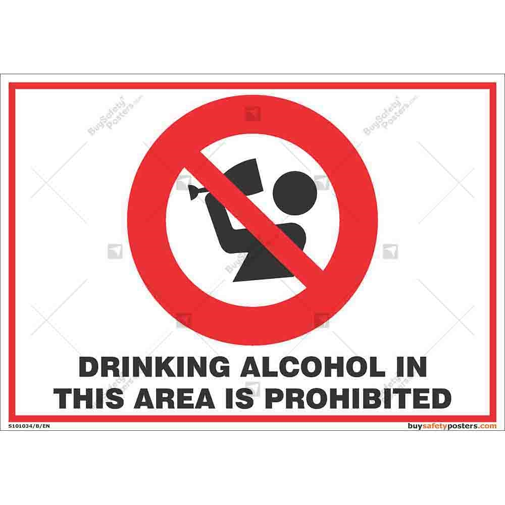 Alcohol Prohibition Signs