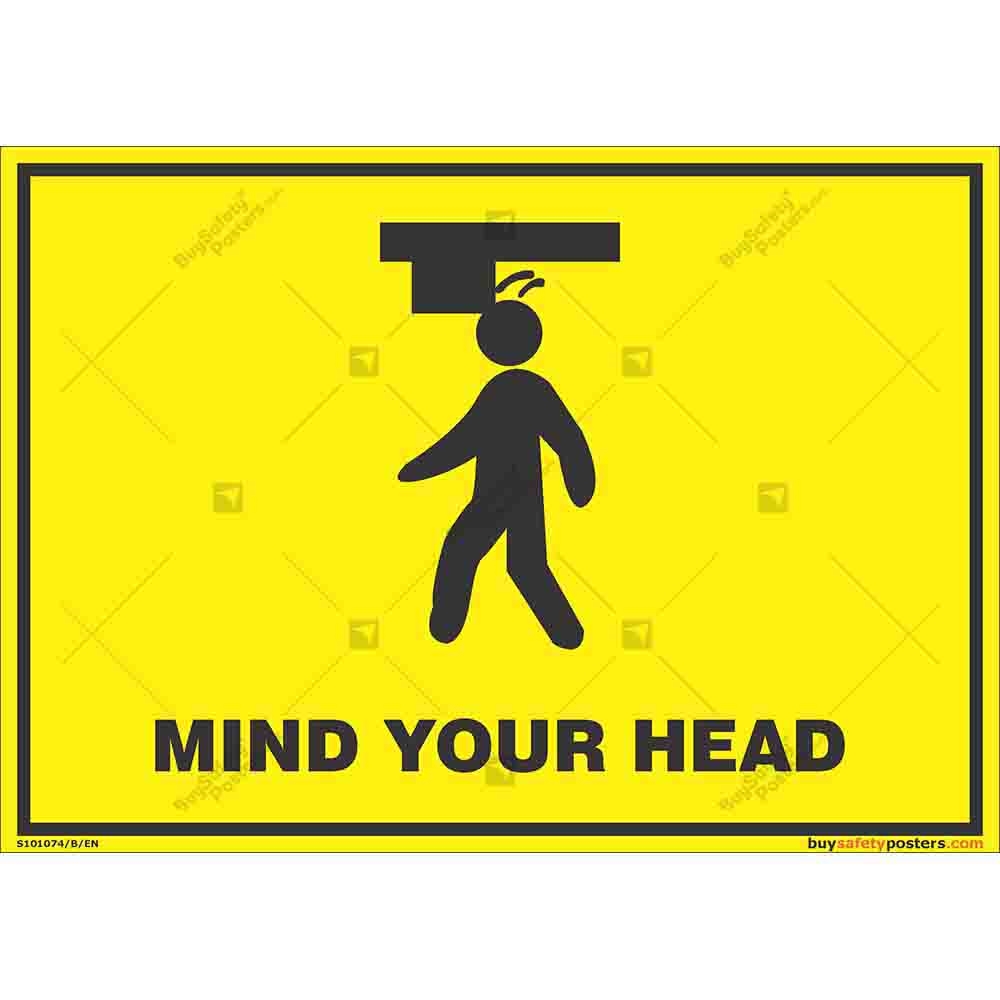 Head Safety Warning FACE SHIELD MUST BE WORN IN THIS AREA Australian