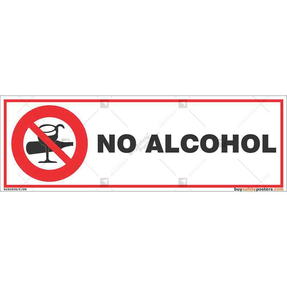Prohibition Of Alcohol Signs