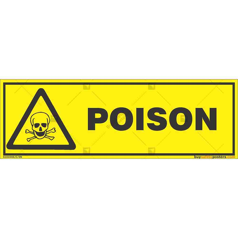 Poison Warning Label