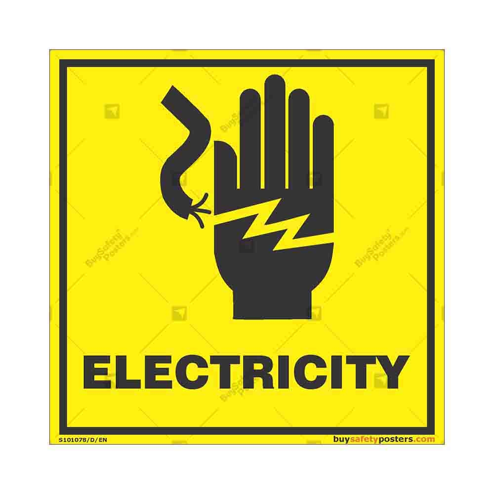 Warning Symbol Electricity