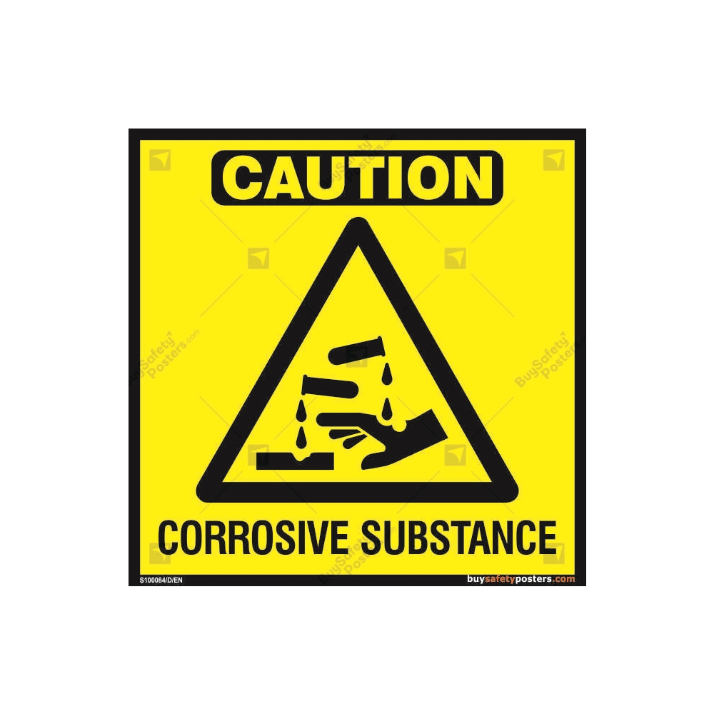 Corrosives Symbol